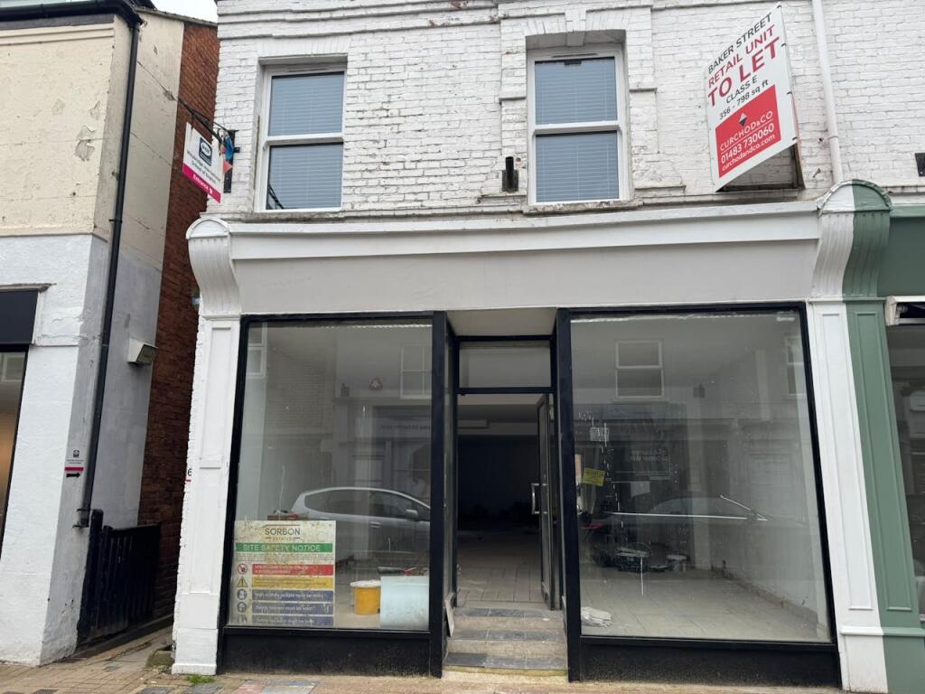 High street retail property to lease in 6 Baker Street, Weybridge, KT13 ...