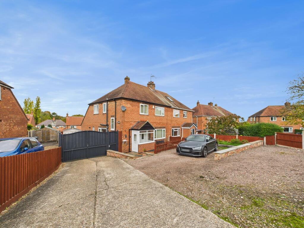3 bedroom semi-detached house for sale in Cromwell Crescent, Lambley ...