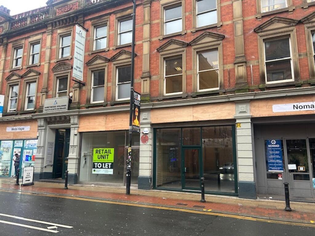 High street retail property to lease in 70 Bridge Street, Manchester ...