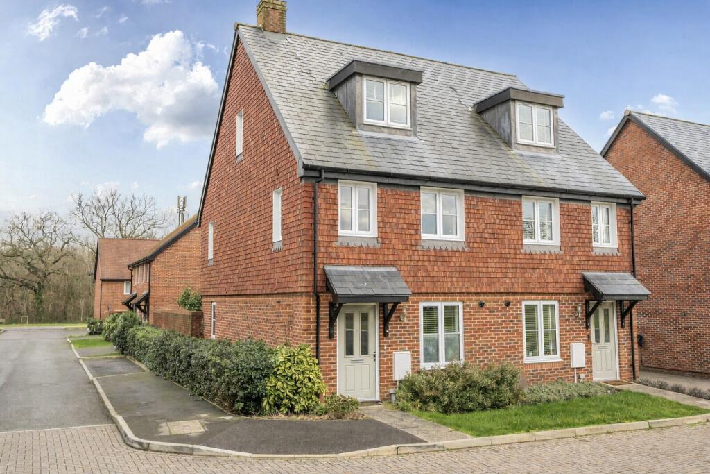 3 bedroom semi-detached house for sale in Badgers Bolt, Colden Common ...