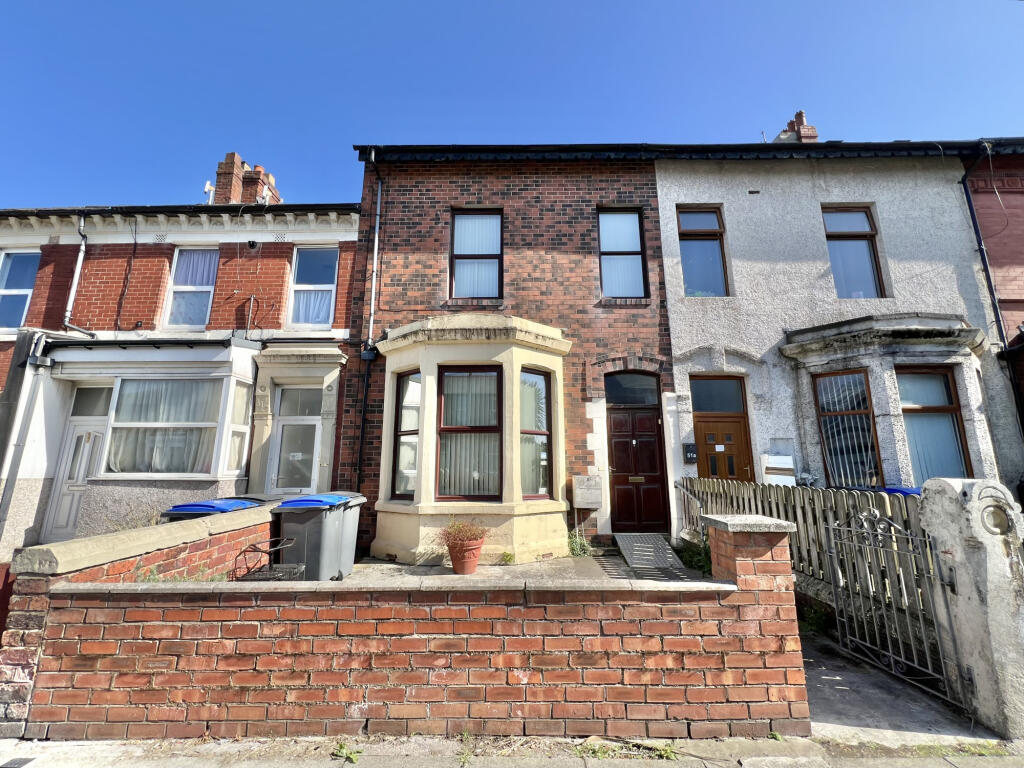 3 bedroom terraced house for sale in Caunce Street, Blackpool, FY1