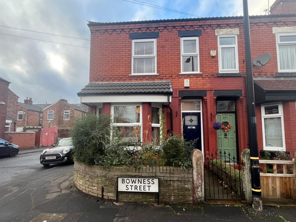 2 bedroom end of terrace house for sale in Bowness Street, Stretford, M32