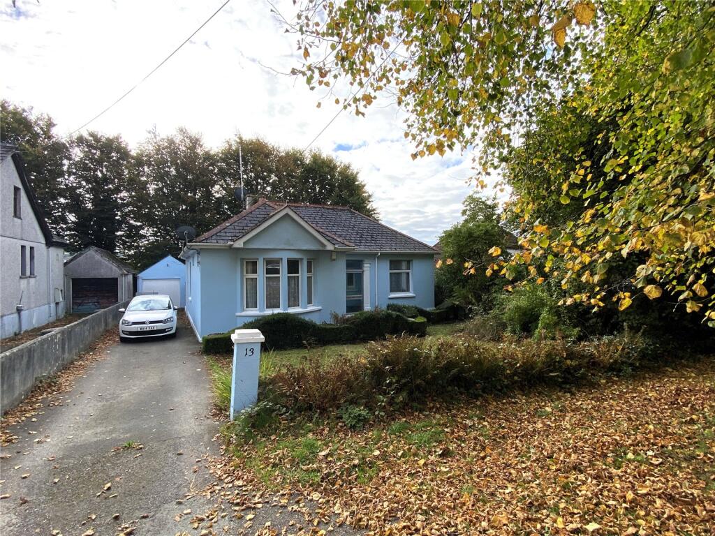 3 bedroom bungalow for sale in Westheath Avenue, Bodmin, Cornwall, PL31