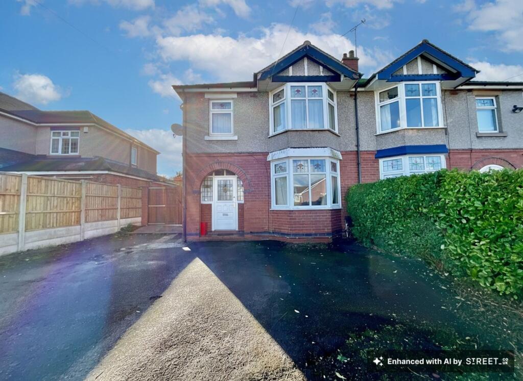 3 bedroom semi-detached house for sale in Rakeway Road, Cheadle, ST10