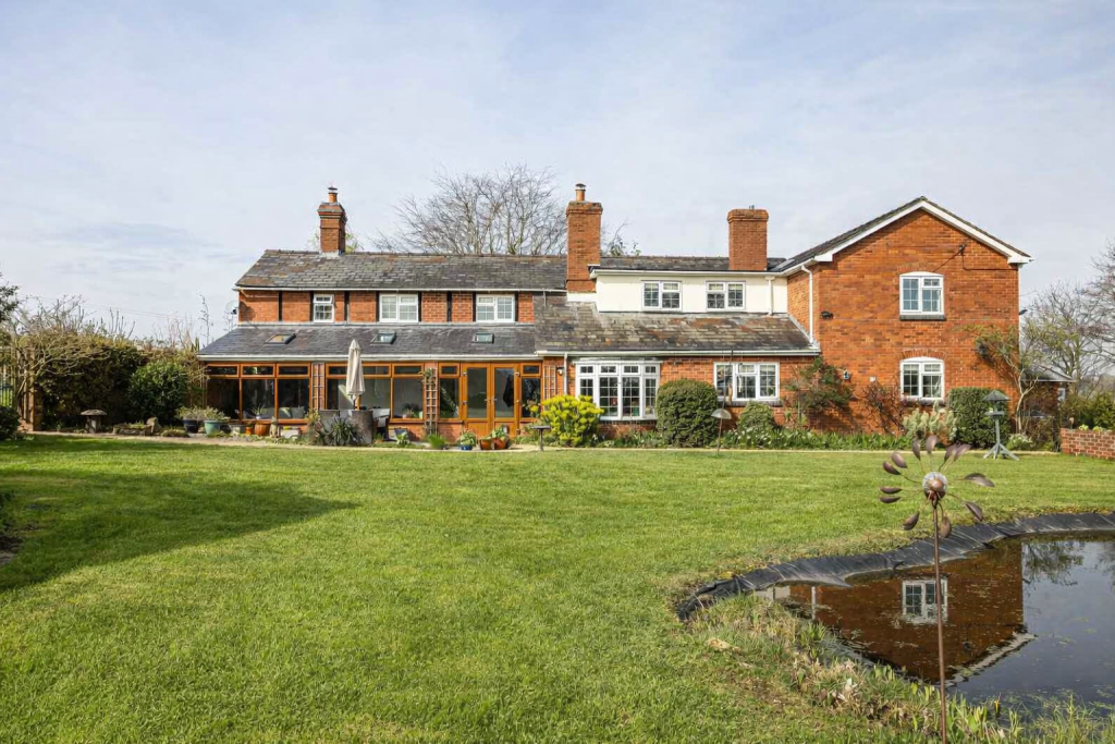 5 bedroom detached house for sale in Bache Farmhouse & Wheelhouse ...