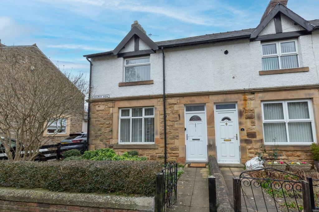 2 bedroom end of terrace house for sale in Church View, Lanchester, DH7