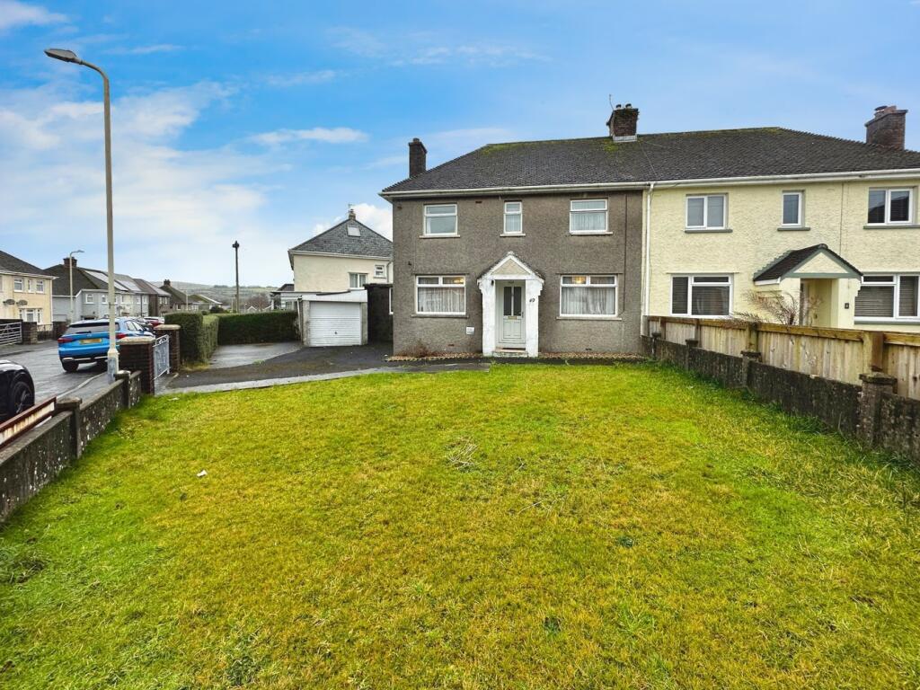 3 bedroom semi-detached house for sale in Crescent Road, Sarn, Bridgend ...
