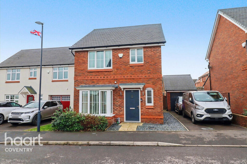 3 bedroom detached house for sale in Ribbon Avenue, Nuneaton, CV10