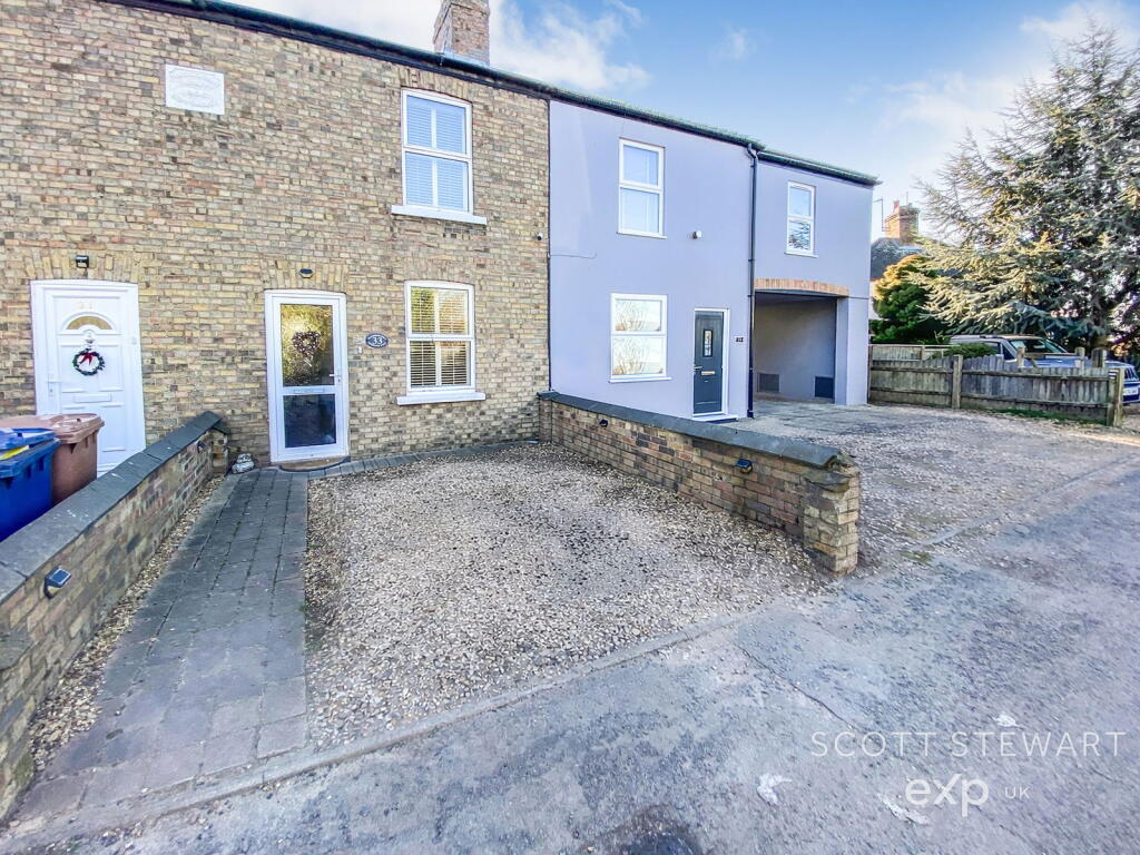 2 bedroom terraced house for sale in Briggate West, Whittlesey ...