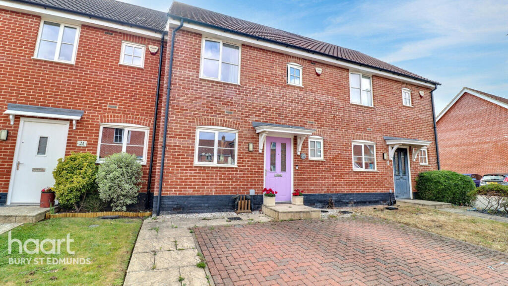 2 bedroom terraced house for sale in Watsons Way, Barrow, Bury St ...
