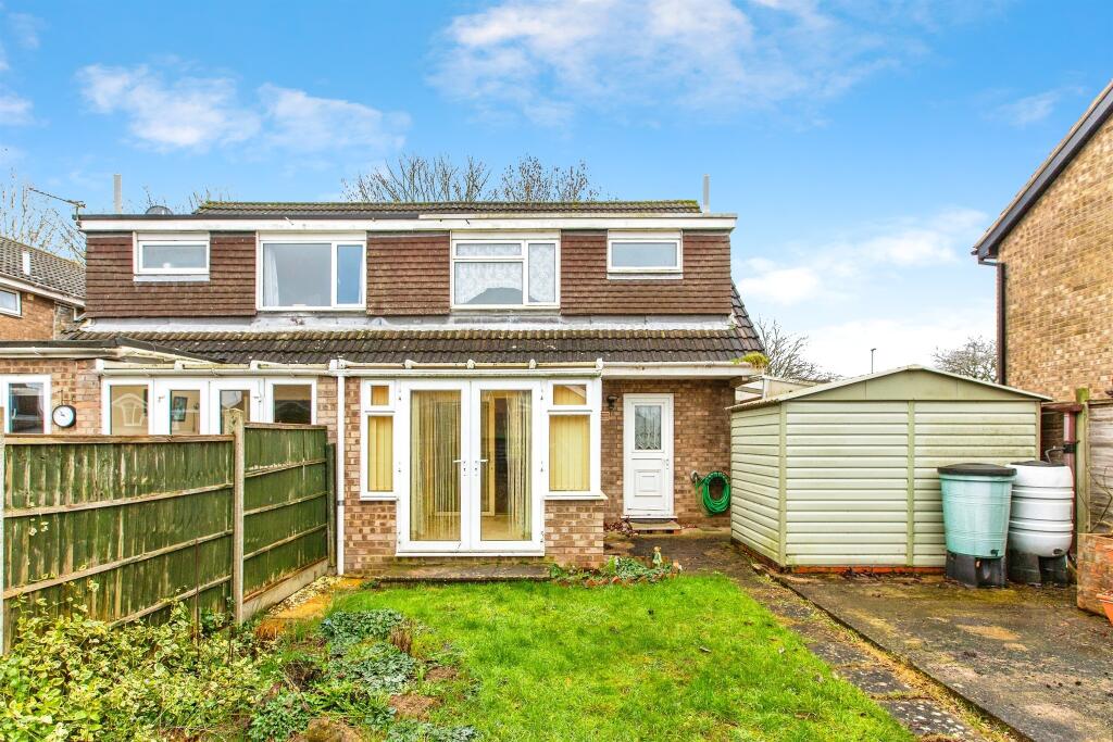3 bedroom semi-detached house for sale in Springfield Avenue, Thrapston ...
