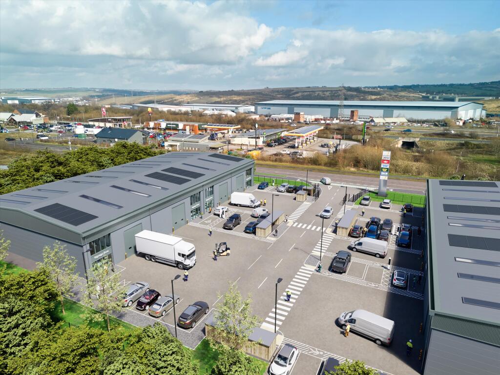 Distribution warehouse to lease in Markham Vale Trade Park ...