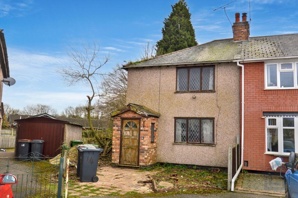 2 bedroom end of terrace house for sale in 14 North Avenue, Bedworth ...