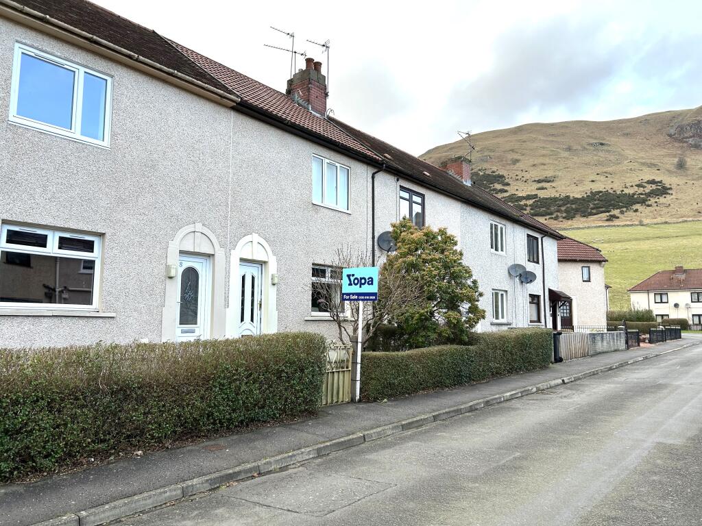 2 bedroom terraced house for sale in Ochilview Road, Tillicoultry, FK13