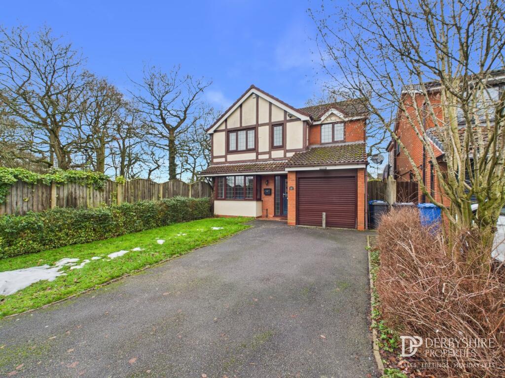 4 bedroom detached house for sale in Cherrybrook Drive, Oakwood, Derby ...