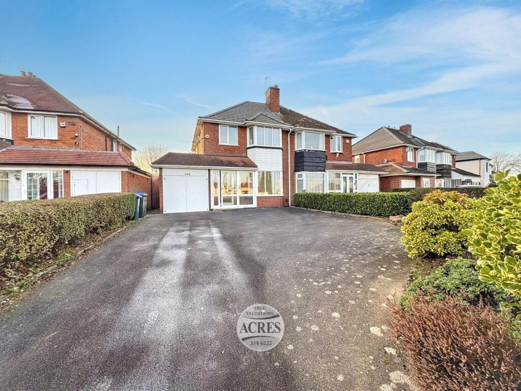 3 bedroom semi-detached house for sale in Walsall Road, Great Barr ...