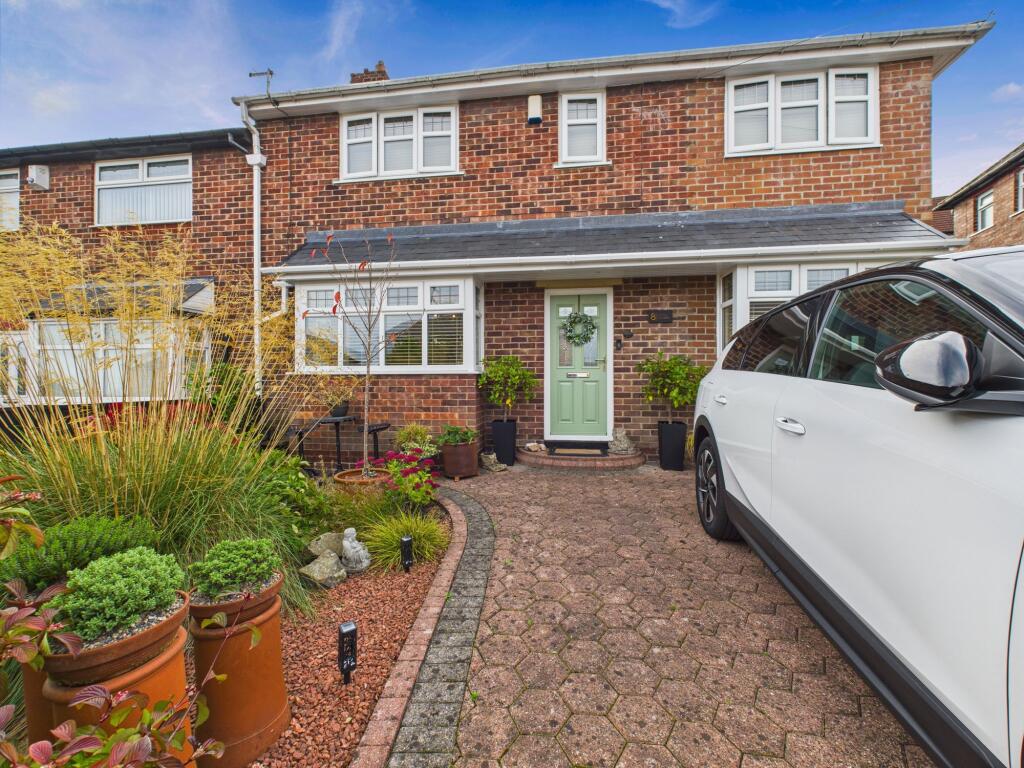 4 bedroom semi-detached house for sale in Wesley Gardens, Castleside ...