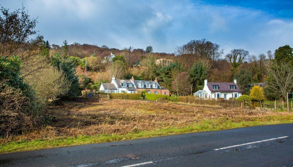 Plot for sale in Exceptional Sea Front Building Plot, Corrie, Isle of ...