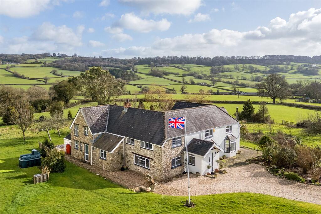 5 bedroom detached house for sale in Upottery, Honiton, Devon, EX14