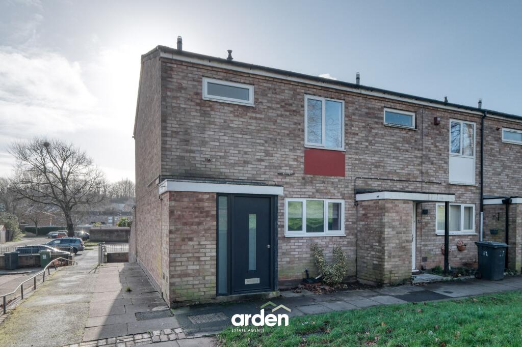 2 bedroom end of terrace house for sale in Ladygrove Close, Redditch, B98