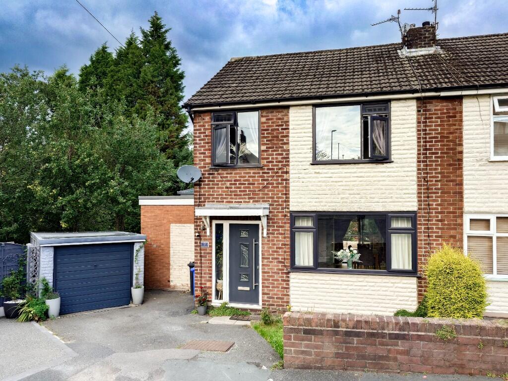 3 bedroom semi-detached house for sale in Berkeley Close, Gee Cross ...