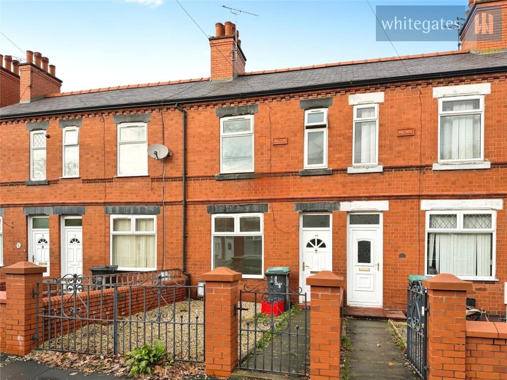 2 bedroom terraced house for sale in Norman Road, Wrexham, LL13