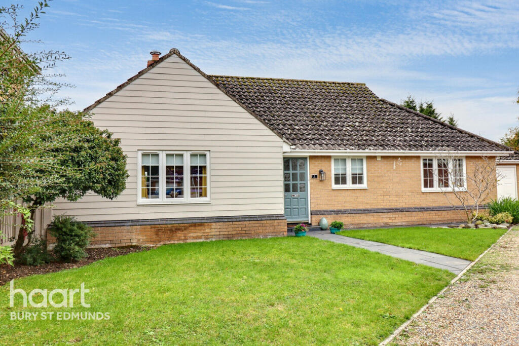 2 bedroom detached bungalow for sale in Birdbrook, Brockley, Bury St ...