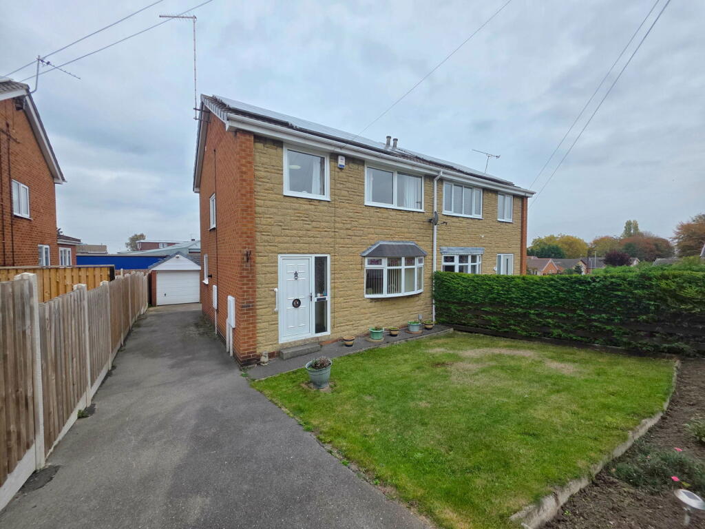 3 bedroom semi-detached house for sale in Foxfield Walk, Barnsley, S70 ...