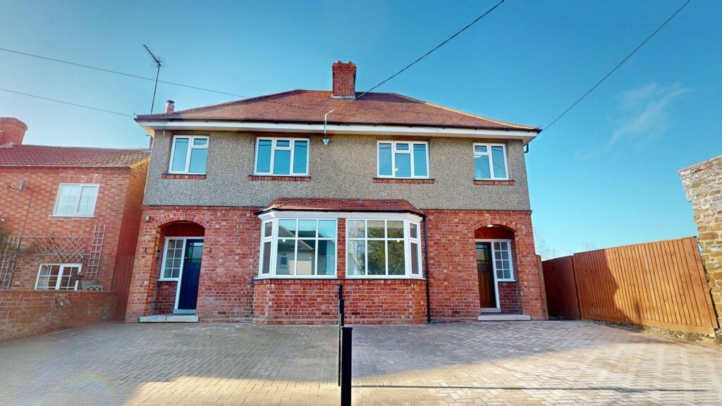 3 bedroom semi-detached house for sale in Upper High Street, Harpole ...