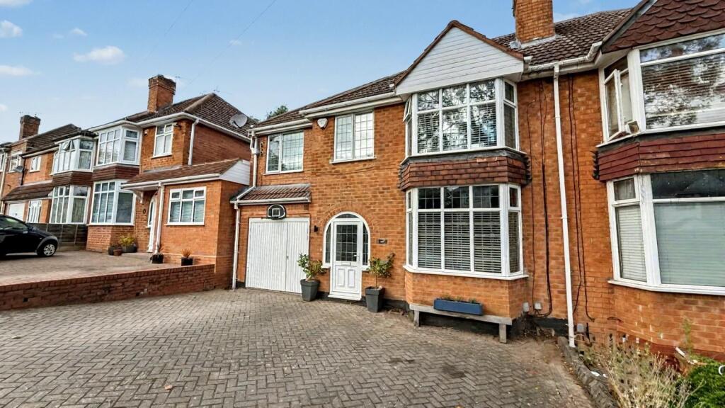 4 bedroom semi-detached house for sale in Lindsworth Road, Kings Norton ...