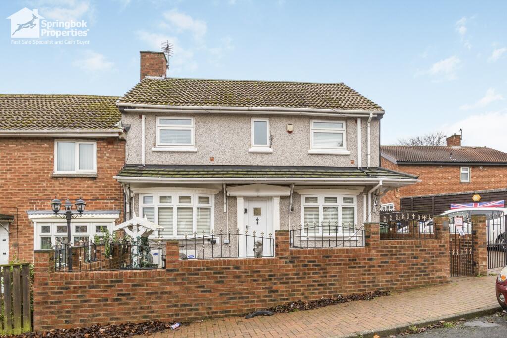4 bedroom semi-detached house for sale in Basingstoke Road, Peterlee ...