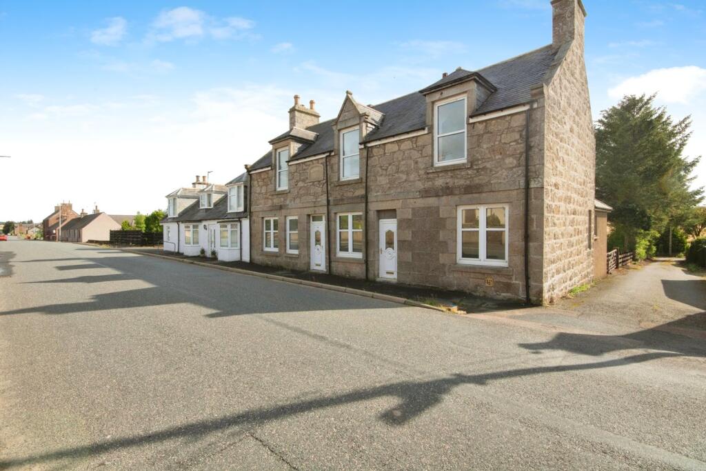 3 bedroom terraced house for sale in Main Street, New Byth, Turriff, AB53