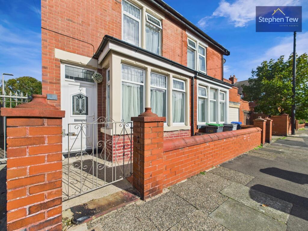 2 bedroom semi-detached house for sale in Ripon Road, Blackpool, FY1