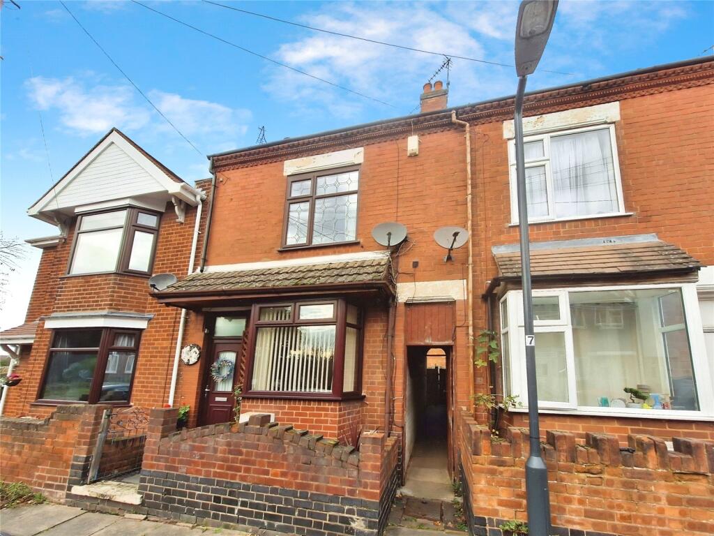 2 bedroom terraced house for sale in Stanley Road, Nuneaton ...