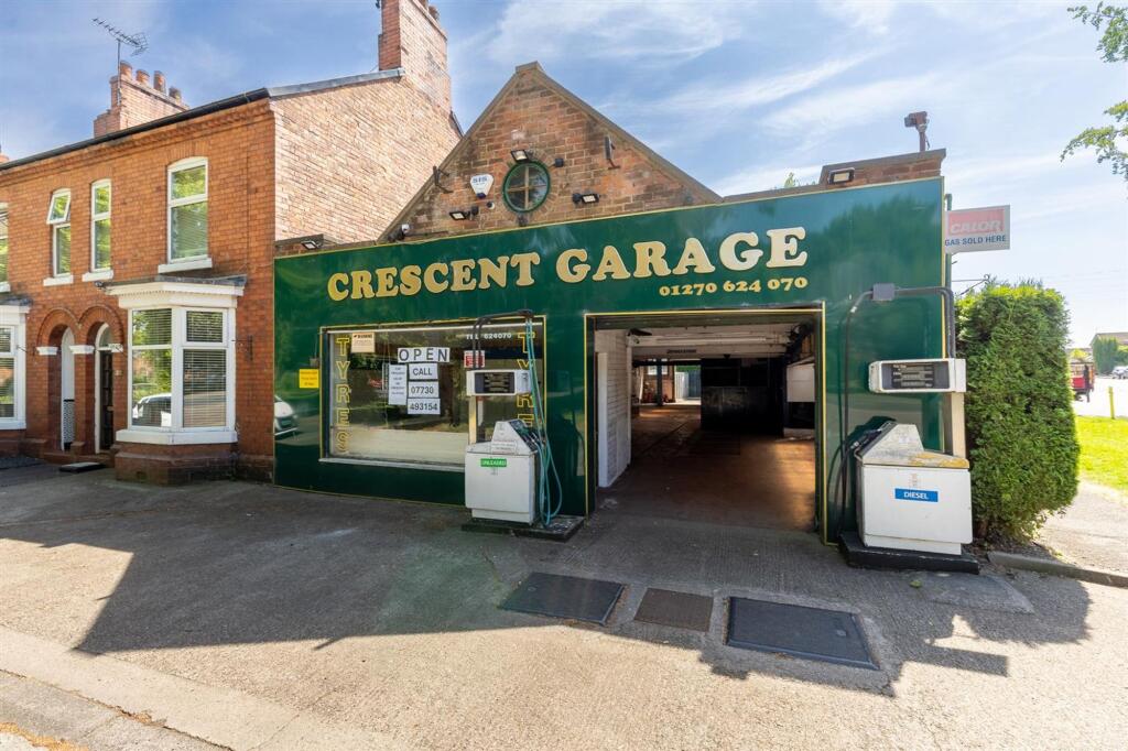 Commercial property for sale in Crescent Garage,Nantwich, CW5