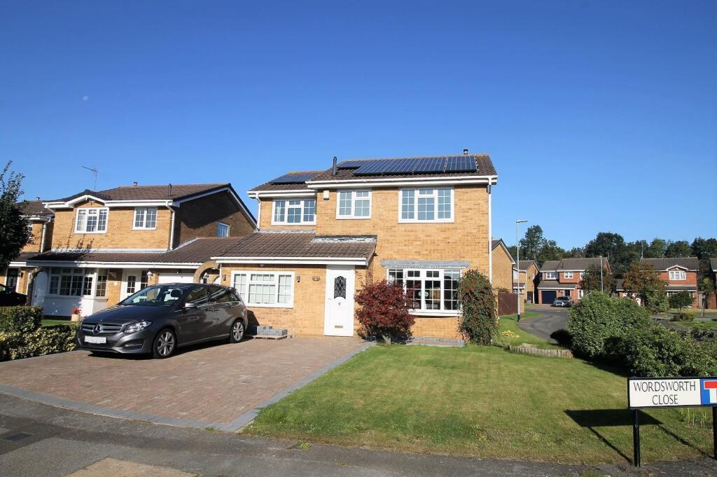 4 bedroom detached house for sale in Wordsworth Close, Billingham, TS23